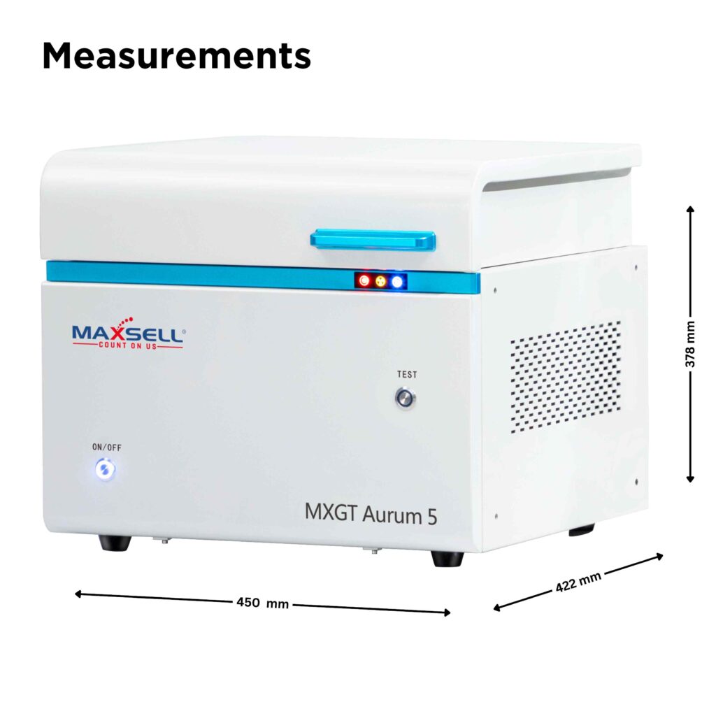 Buy Aurum 5 XRF Hallmark Gold Testing Machine – BIS Approved | Maxsell